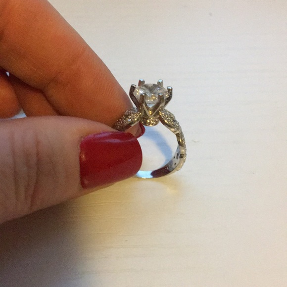 Jewelry | Beautiful Silver 925 Dominique Engagement Ring | Poshmark